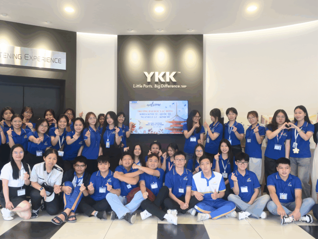 PRACTICAL EXPERIENCE AT YKK VIETNAM FACTORY: LAC HONG UNIVERSITY ...